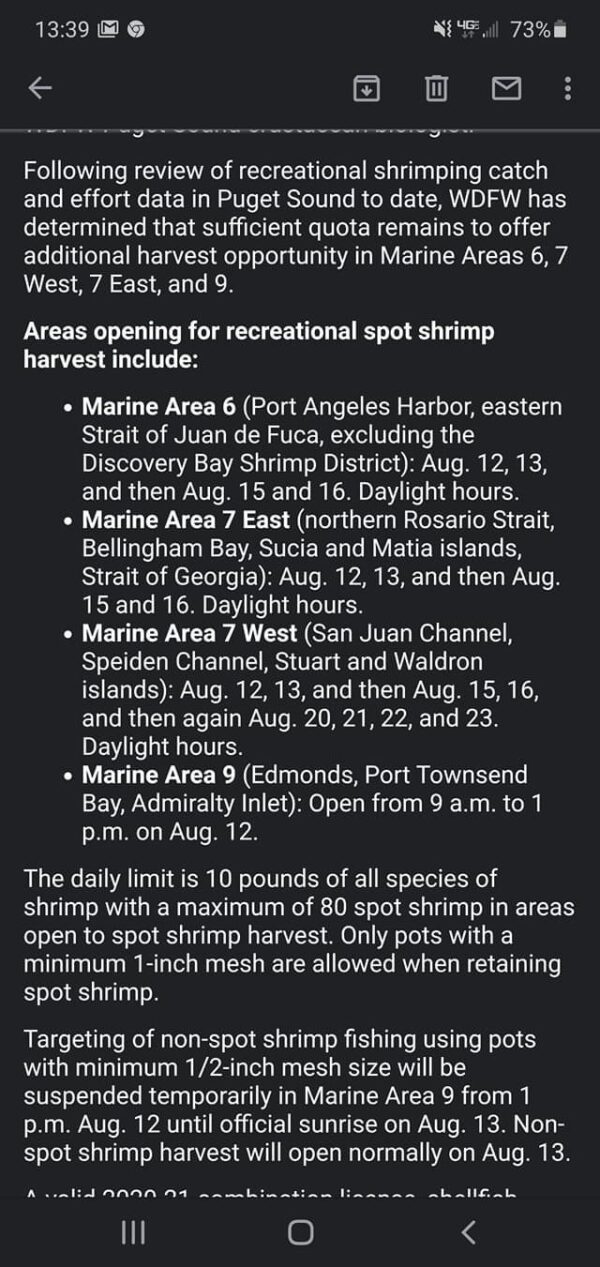 2020 Puget Sound Spot Shrimp Season – PNW BestLife